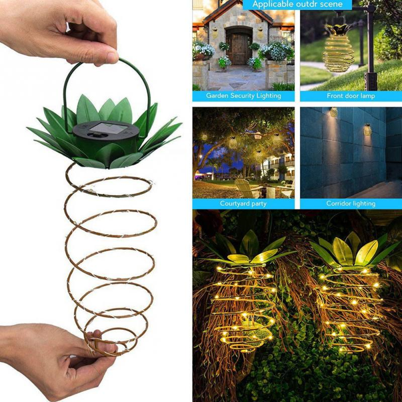 Pineapple LED Solar Lights | asghedom.com